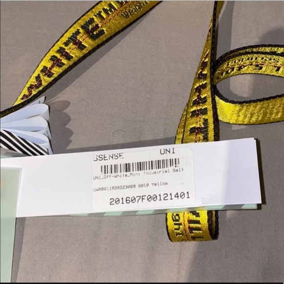 Off-White | Accessories | Authentic Offwhite Belt New With Tags From ...